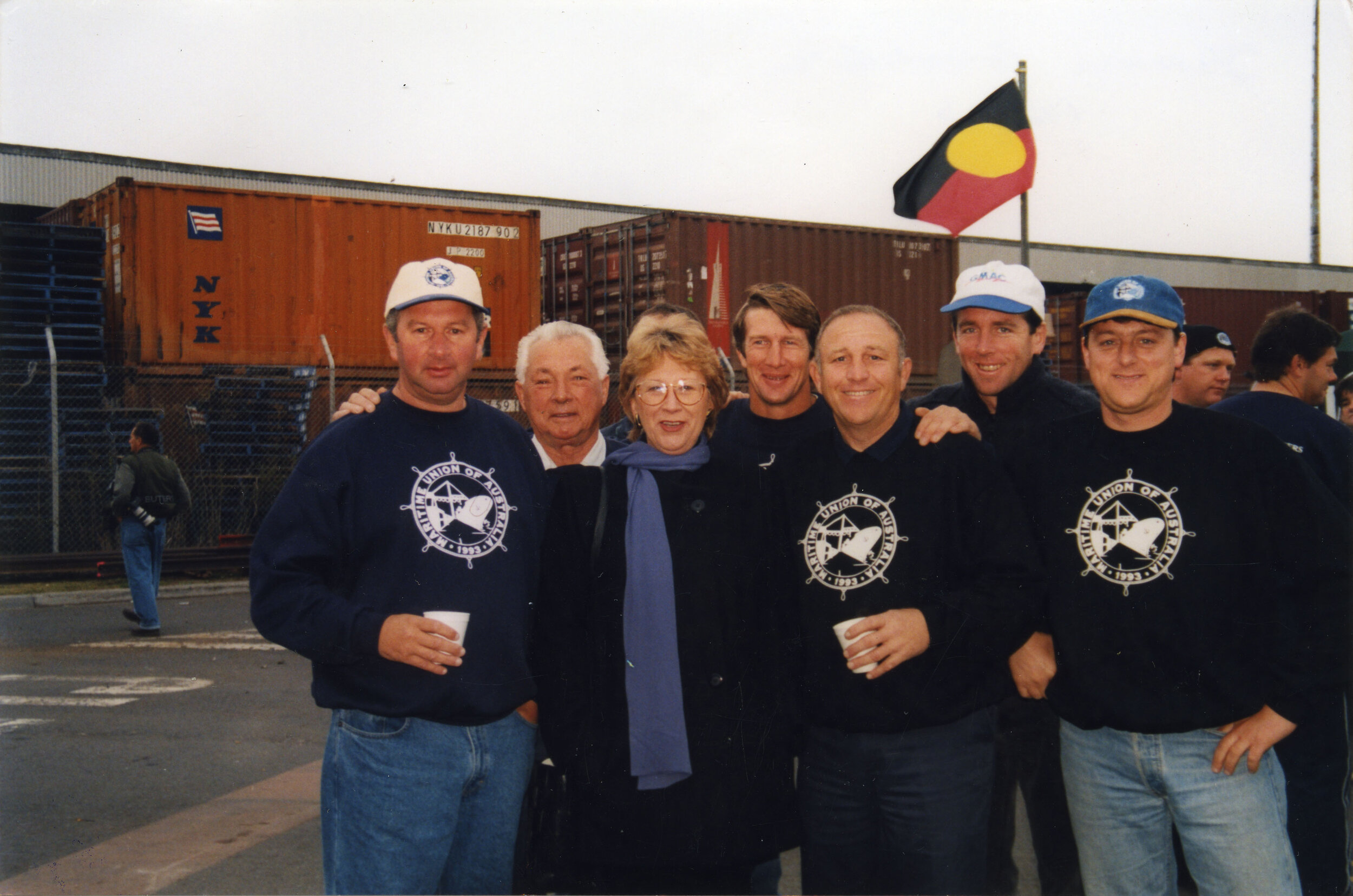 Jennie George becomes the first woman elected ACTU President ...