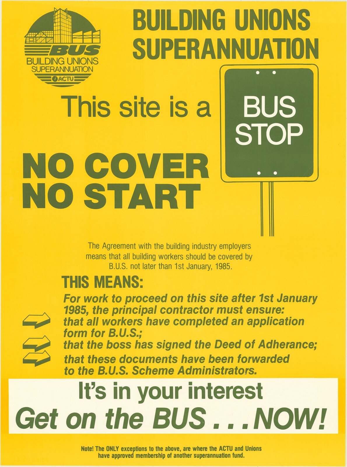 How Unions helped build Superannuation - Australian Trade Union Institute