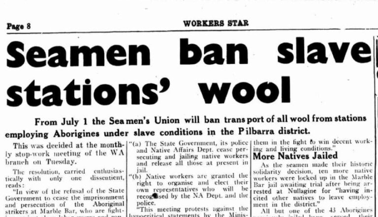 Remembering the Pilbara Strike, 1946-1949 - Australian Trade Union ...